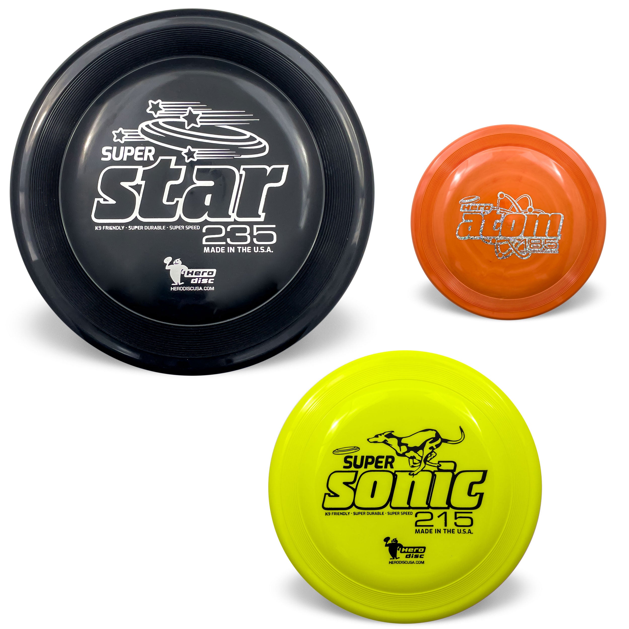 Super Star Hero Combo 3 Disc Set (Random Colors) – Hero Disc USA